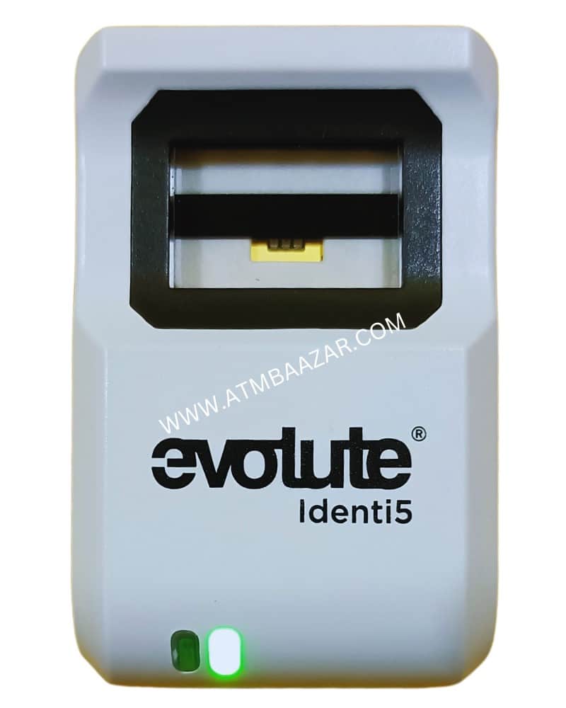 Evolute Identi5 L1 Bluetooth Fingerprint Scanner - Wireless Biometric ...