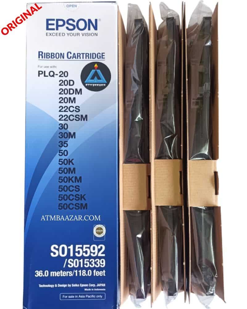 ORIGINAL EPSON Ribbon Cartridge for the PLQ-20, 20D, 20DM, 20M, 22CS ...