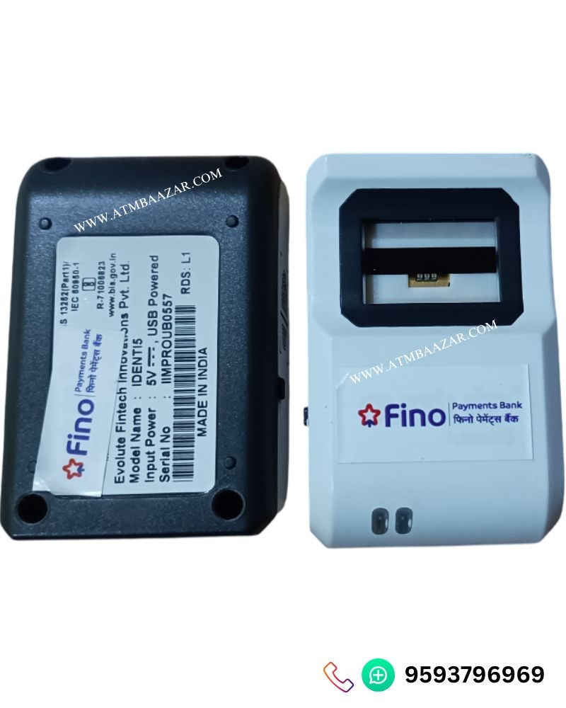 FINO Payments Bank Evolute Identi5 RDS L1 Wireless Bluetooth Biometric ...