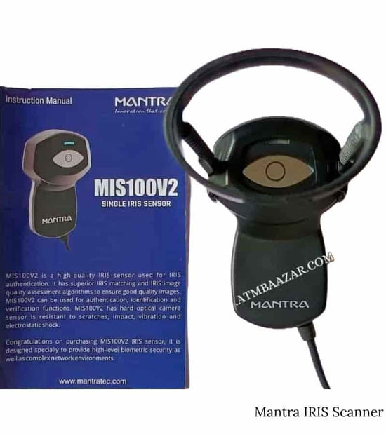 Mantra MIS100V2 Single IRIS Scanner for Bank CSP | UIDAI & STQC Certif ...