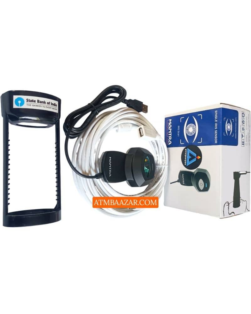 SBI Mantra Single IRIS Sensor with 5-Meter Extension Cable (Model: MIS ...