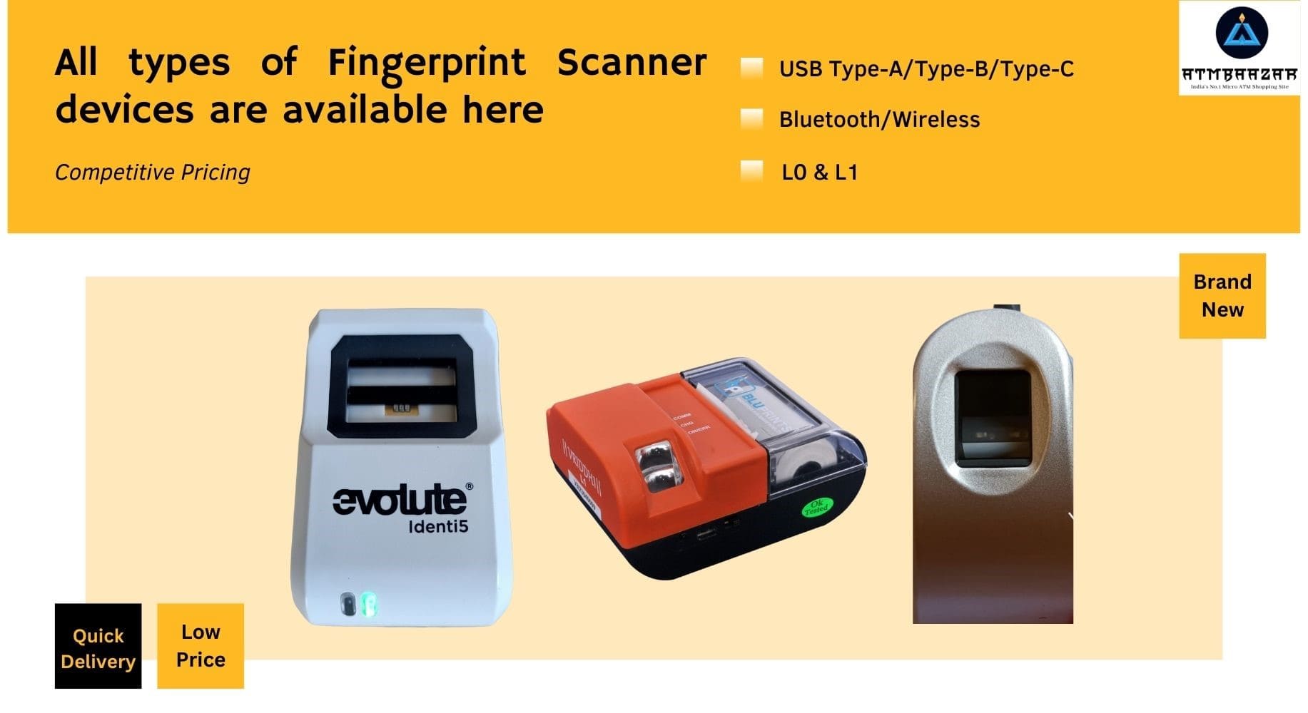 Fingerprint Scanner Devices – ATMBAAZAR.COM